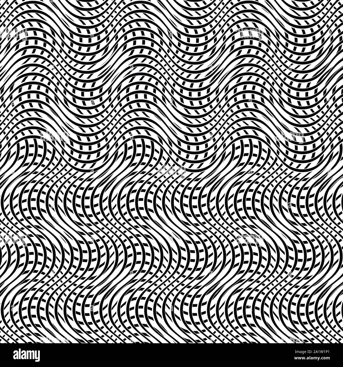 Abstract geometric mesh, grid pattern of interweaved, interlocking ...