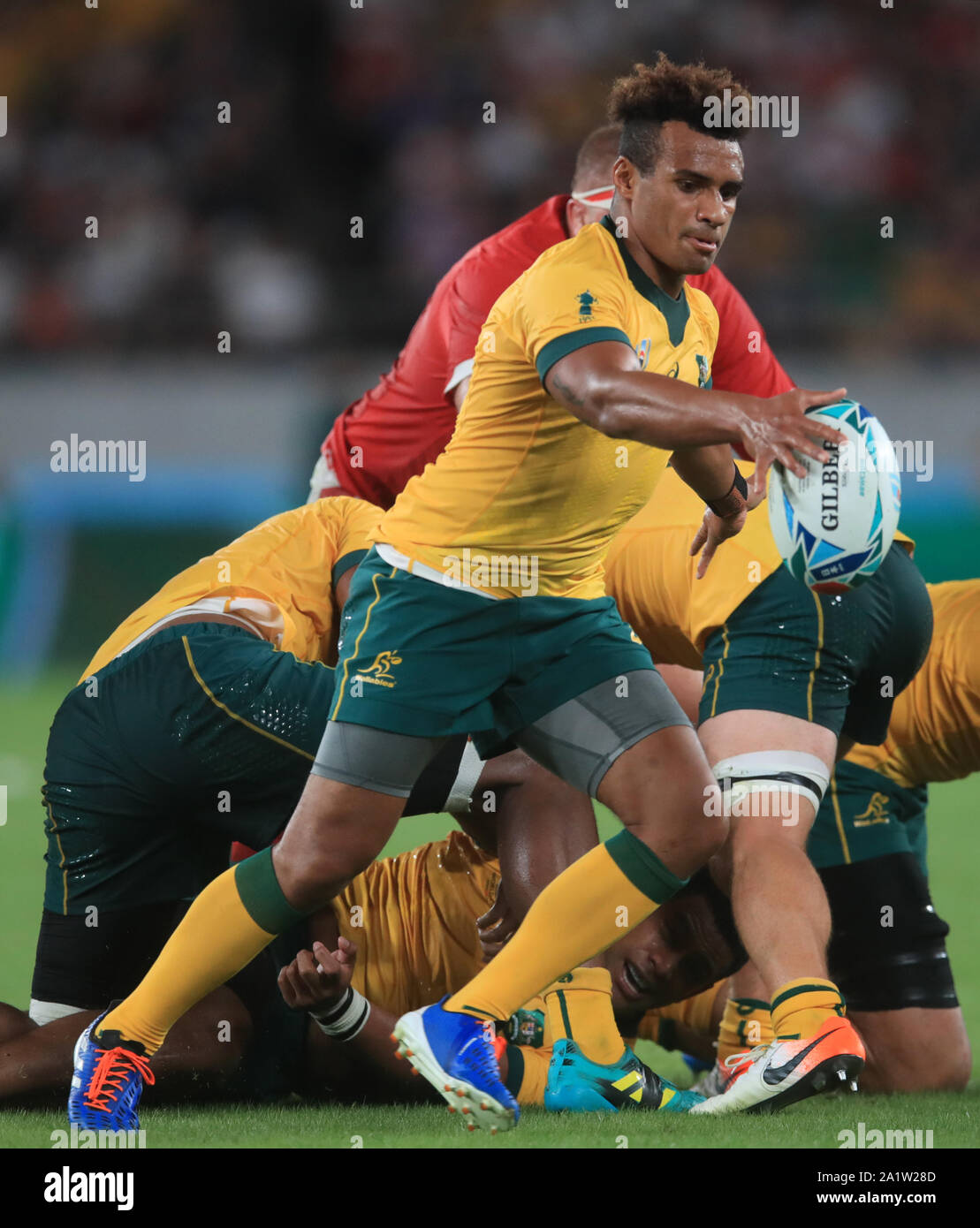 Australias will genia rugby world cup hi-res stock photography and ...
