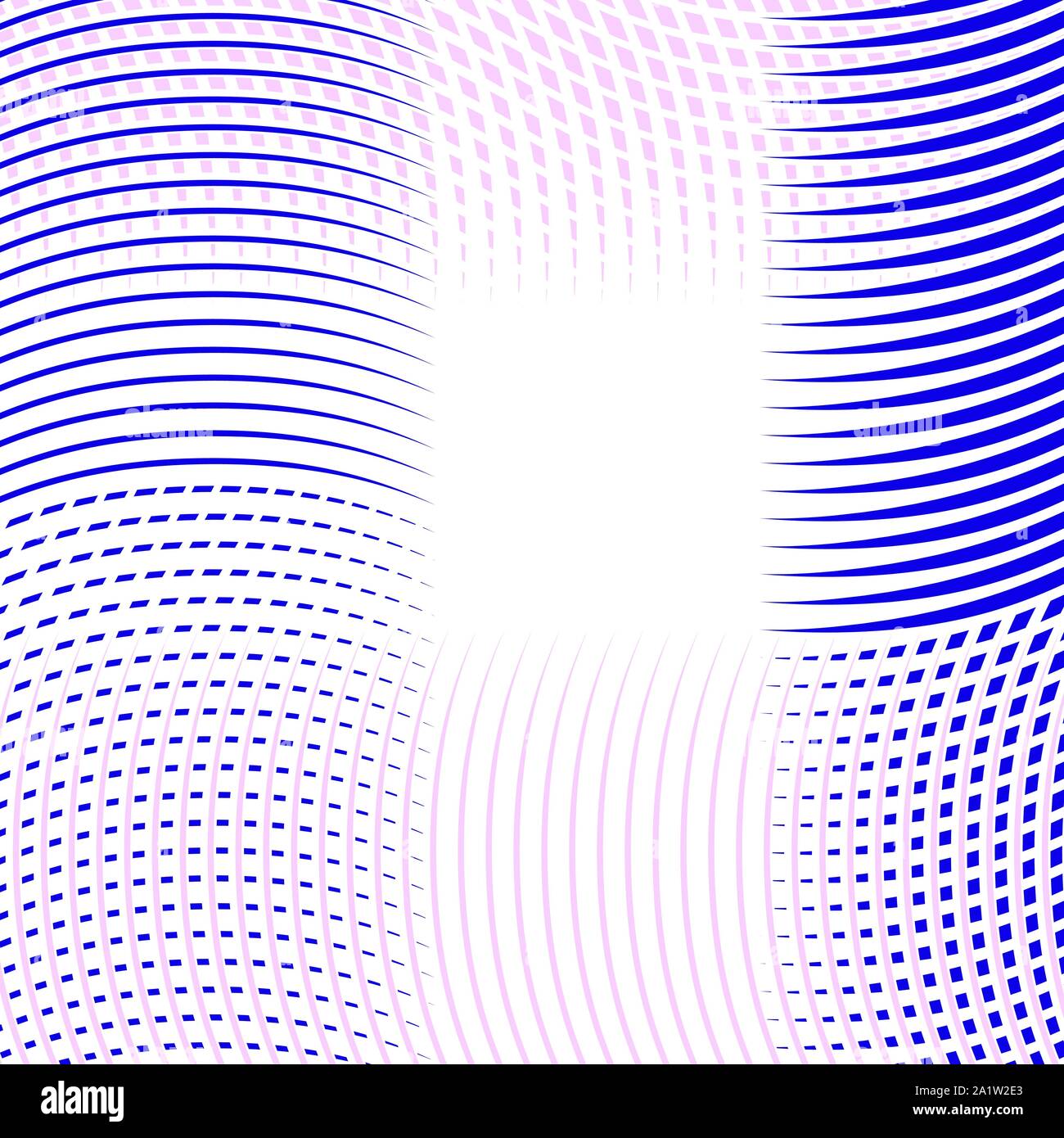 Duotone, 2-color dashed lines, speckle, sewing, diffuse geometric ...