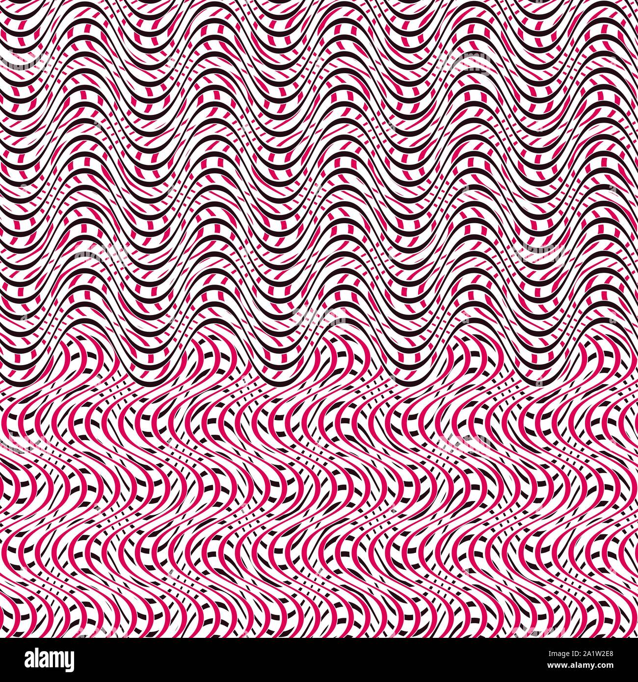 Duotone, 2-color dashed lines, speckle, sewing, diffuse geometric ...