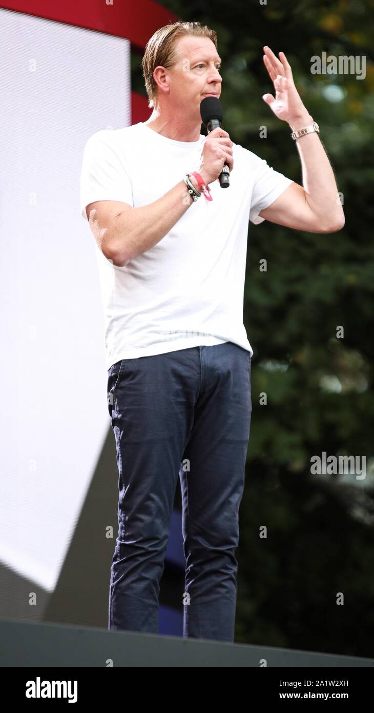 New York, NY, USA. 28th Sep, 2019. Hans Vestberg on stage for 2019 ...