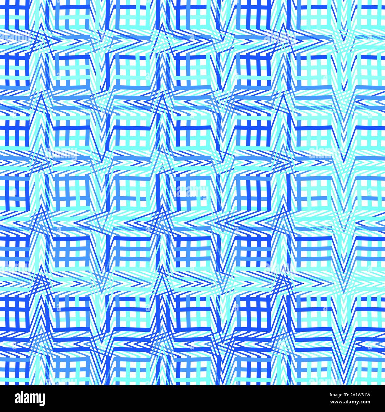 Blue jagged lines vector vectors hi-res stock photography and images ...