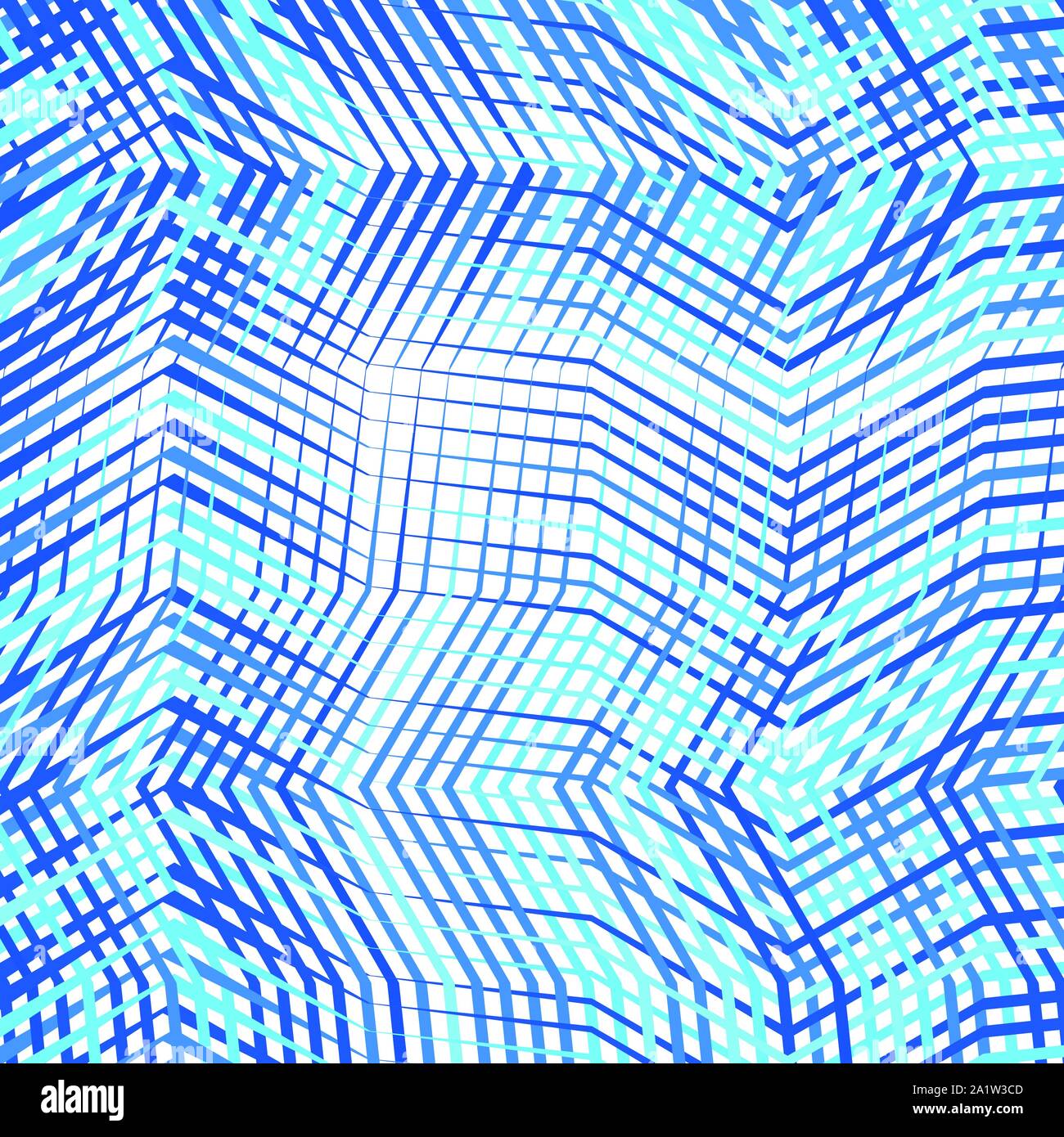 Blue jagged lines vector vectors hi-res stock photography and images ...