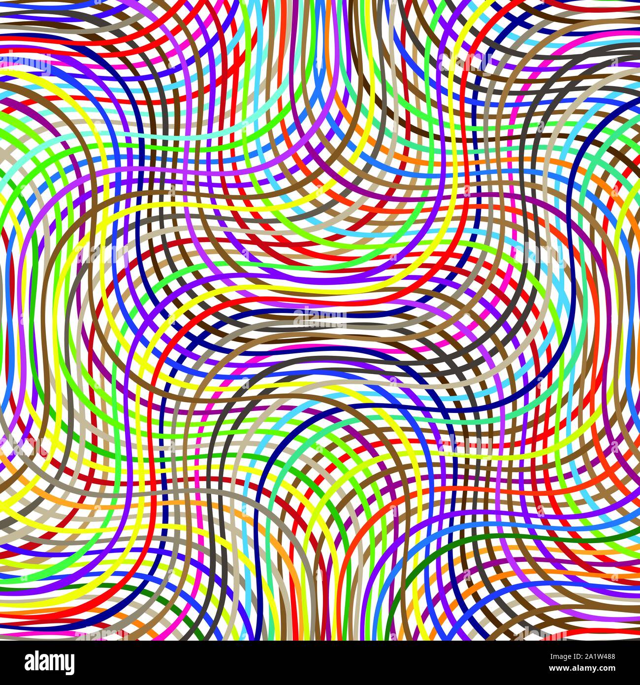 Colorful scribble, cross hatch geometric lines pattern. Intersecting ...