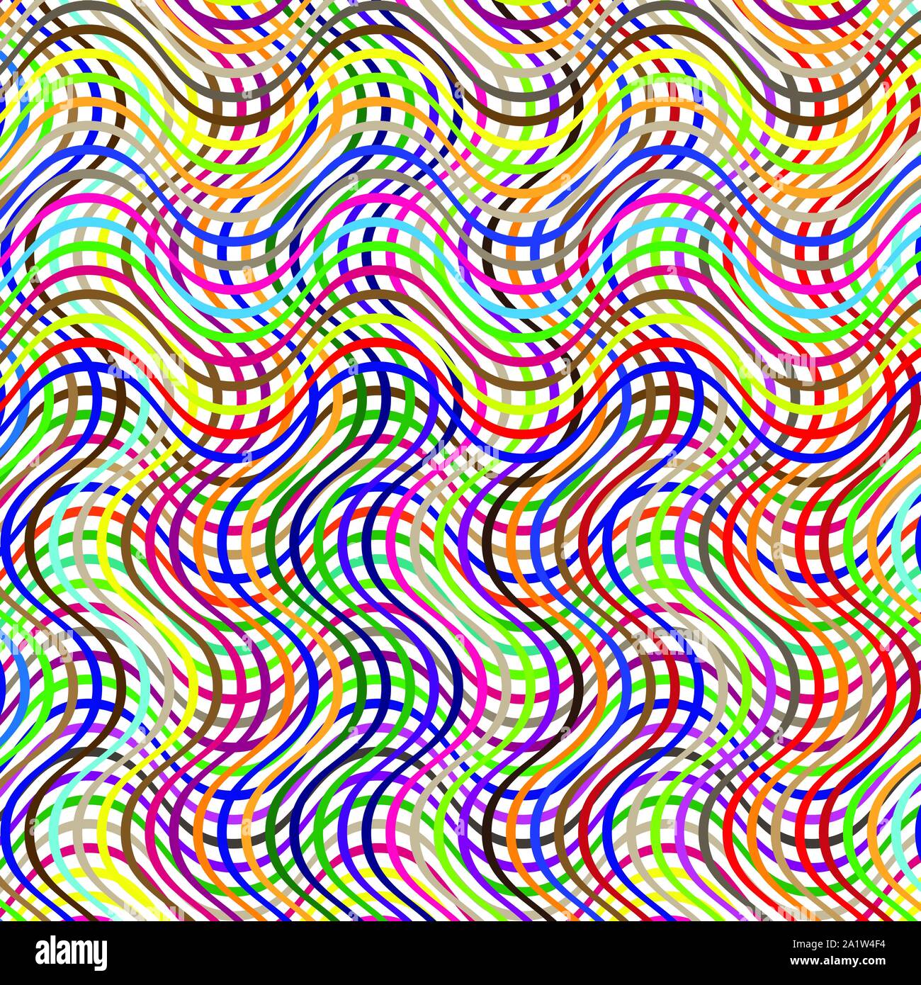 Colorful scribble, cross hatch geometric lines pattern. Intersecting ...