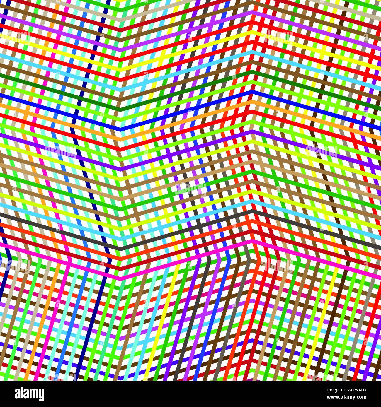 Colorful scribble, cross hatch geometric lines pattern. Intersecting ...