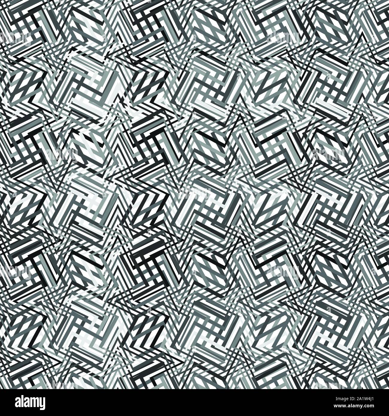 Complicated greyscale geometric pattern, geometric texture of ...