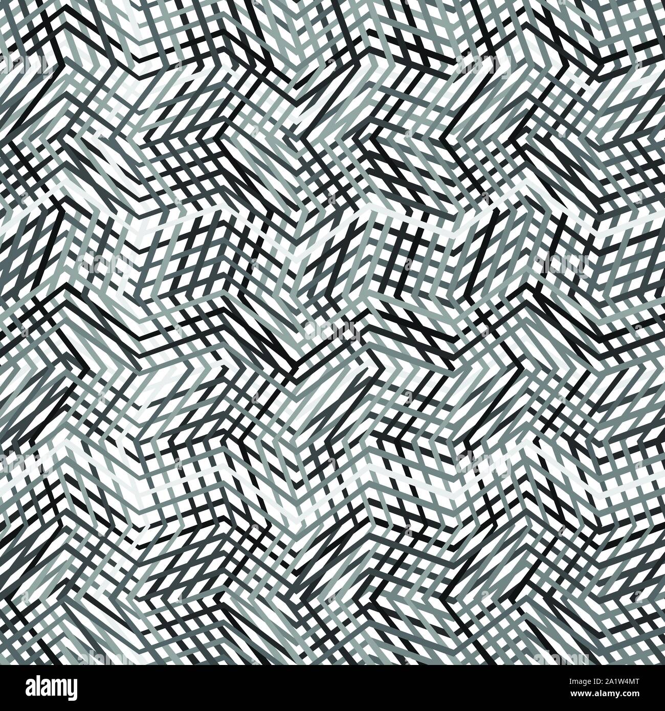 Complicated greyscale geometric pattern, geometric texture of ...