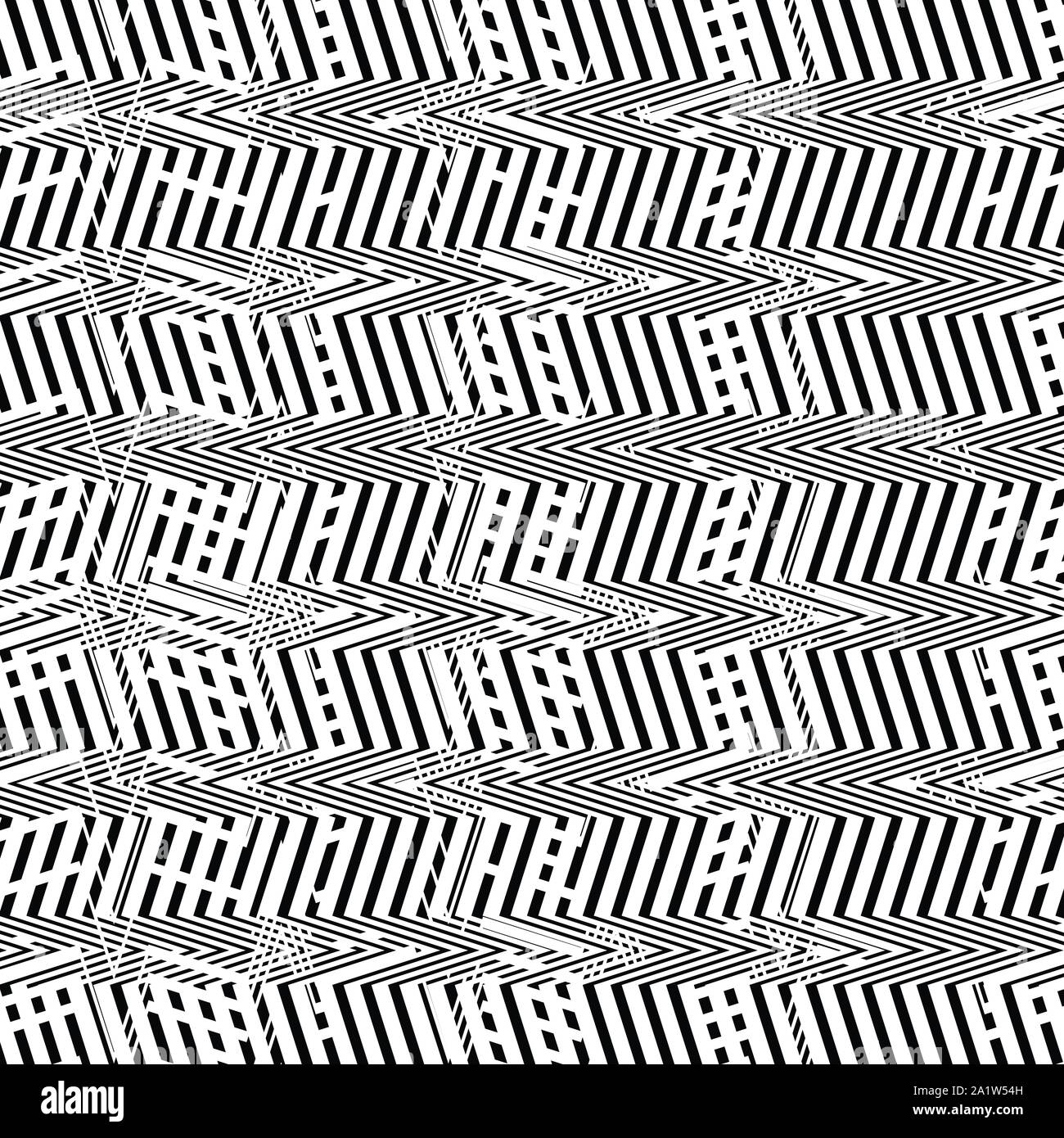 Abstract Geometric Mesh Grid Pattern Of Interweaved Interlocking Lines Stripes Cellular