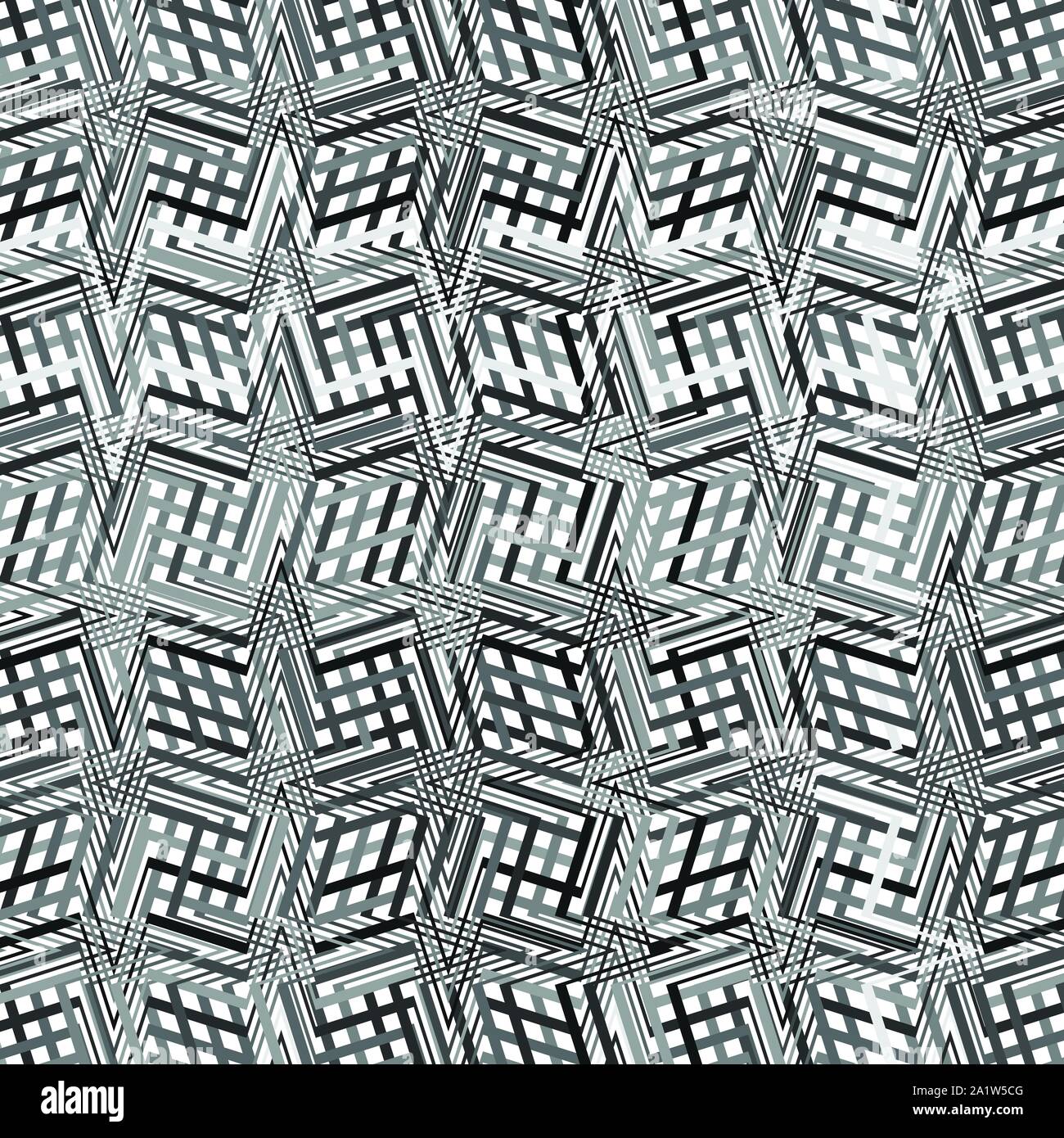 Complicated greyscale geometric pattern, geometric texture of ...