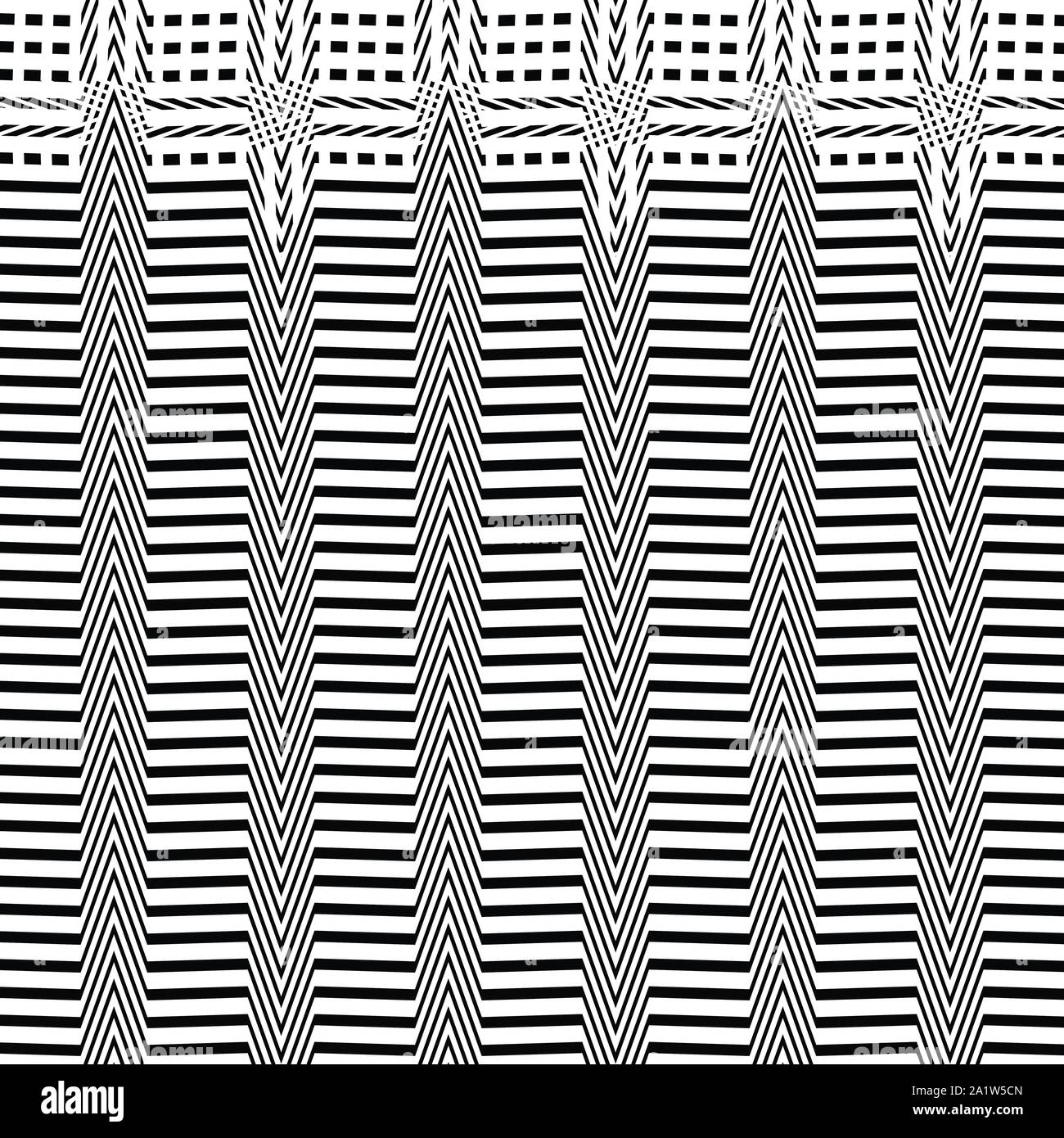 Interlace, interlocking lines. Curve, flex intersecting lines grid ...
