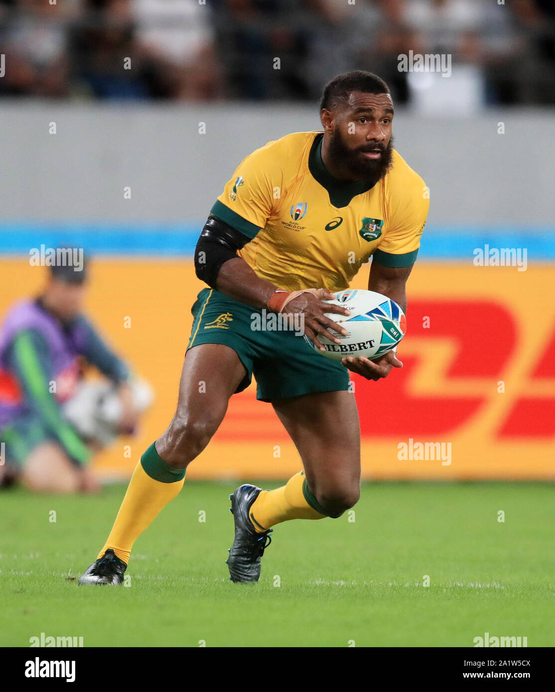 Australia's Marika Koroibete during the 2019 Rugby World Cup match at ...