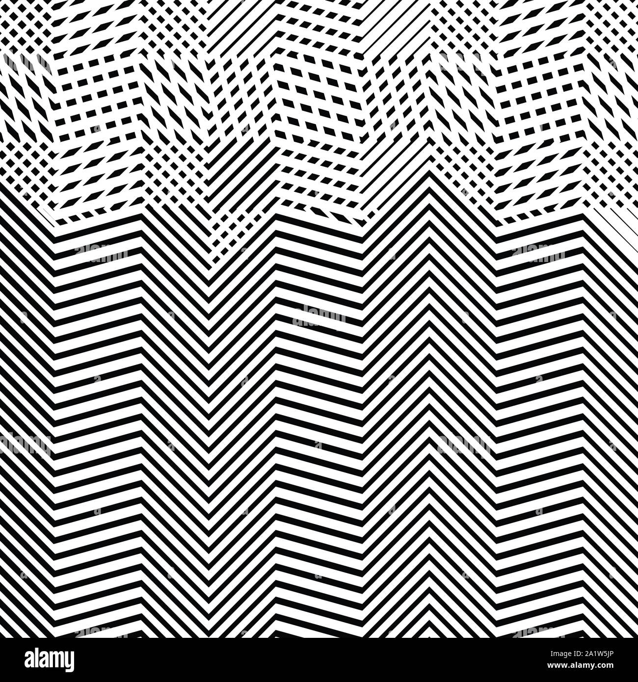 Interlace, interlocking lines. Curve, flex intersecting lines grid ...