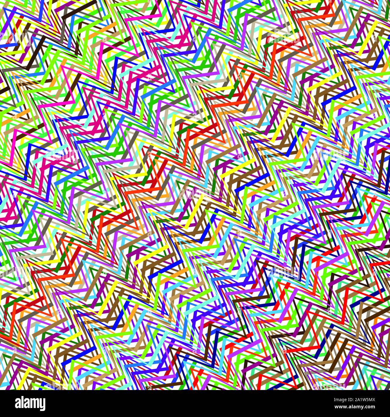 Colorful scribble, cross hatch geometric lines pattern. Intersecting ...