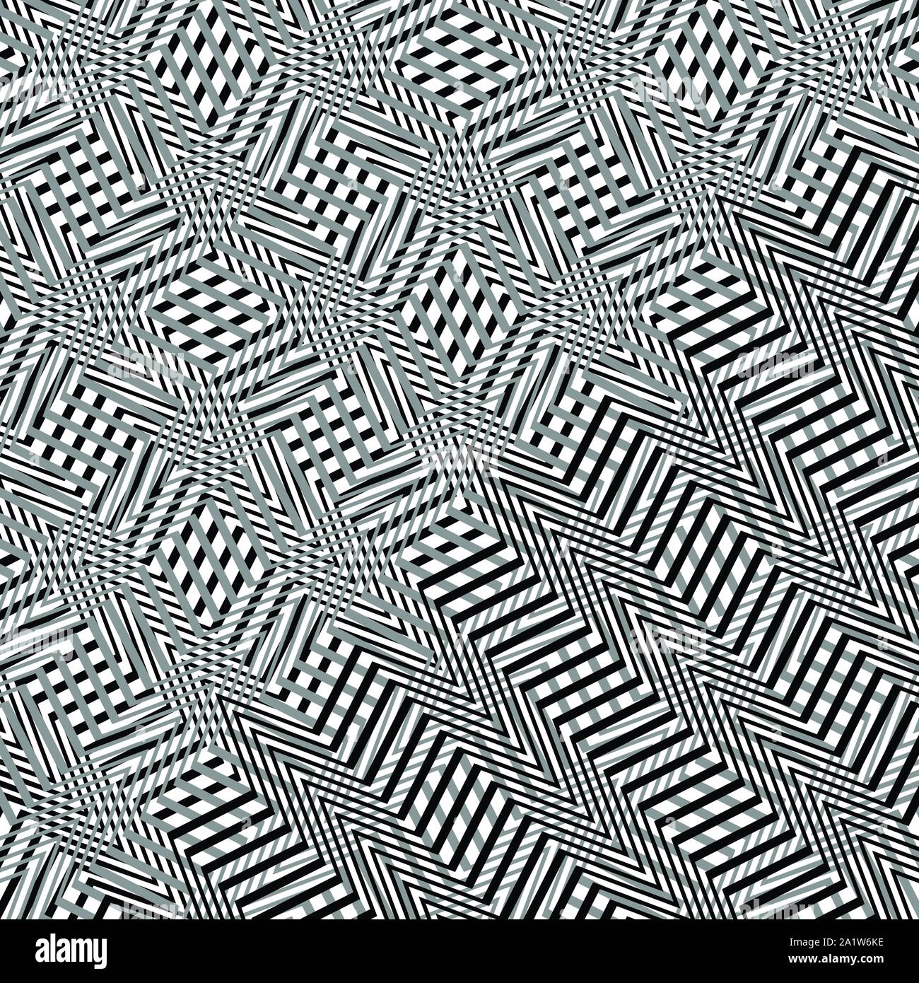 Interlace Interlocking Lines Curve Flex Intersecting Lines Grid