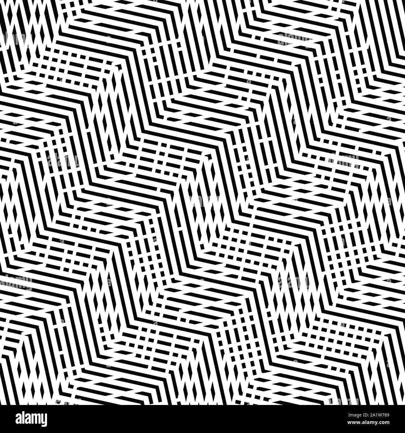 Abstract geometric mesh, grid pattern of interweaved, interlocking ...