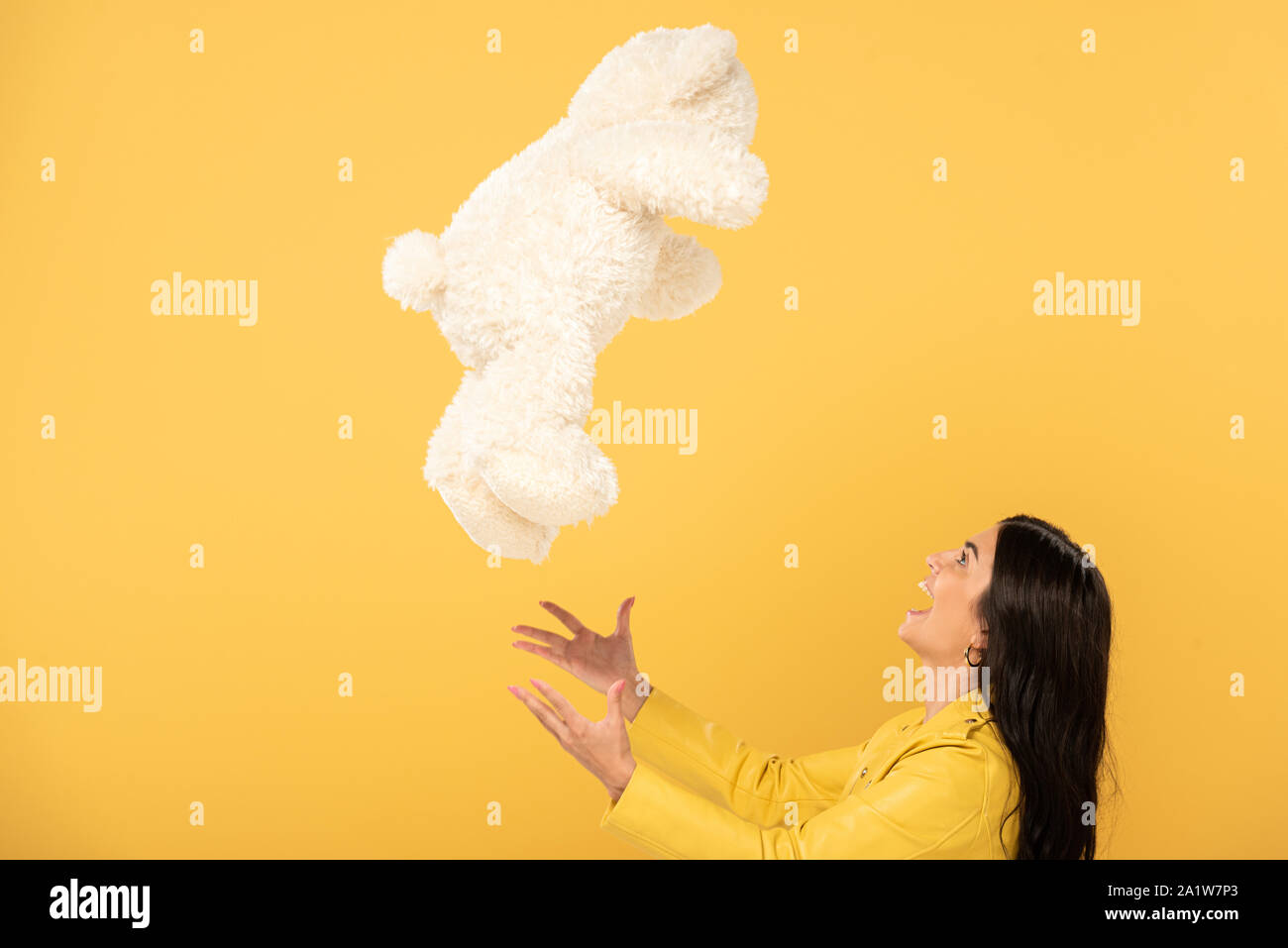 Throwing teddy hi-res stock photography and images - Alamy