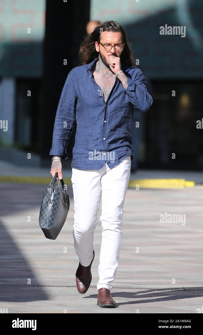 Pete Wicks outside ITV Studios Featuring: Pete Wicks Where: London ...