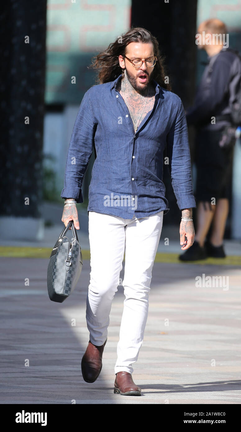 Pete Wicks outside ITV Studios Featuring: Pete Wicks Where: London ...