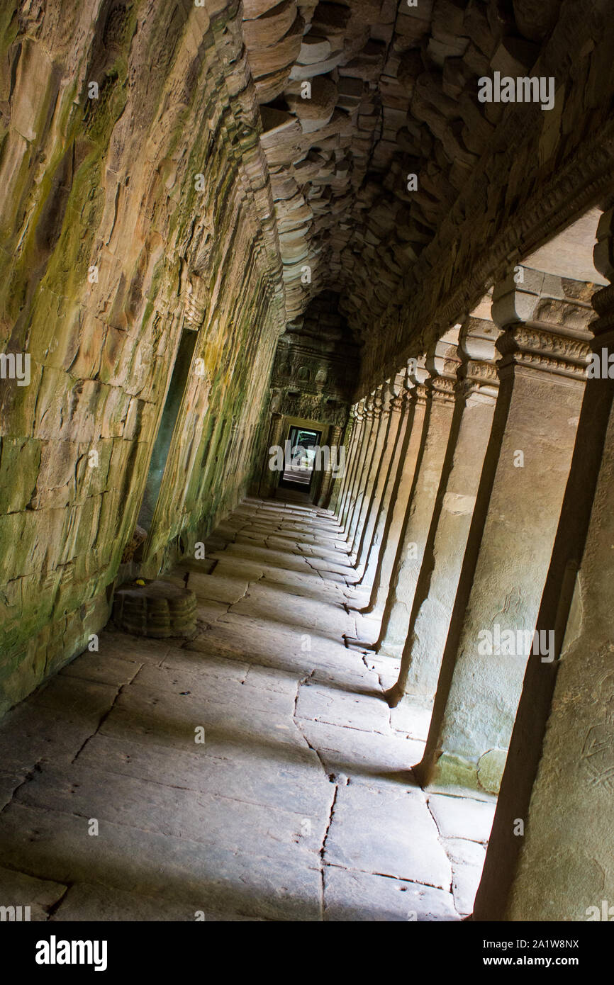 Inside Ta Prohm Temple