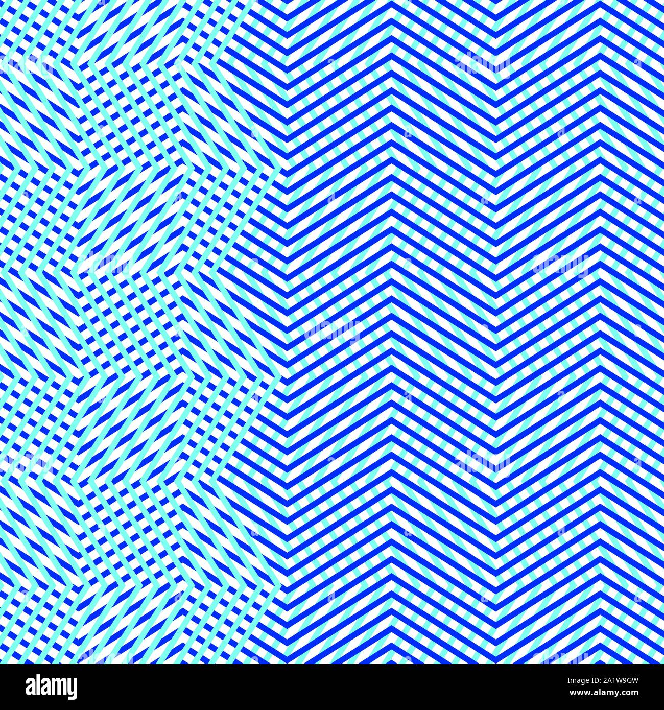 Blue jagged lines vector vectors hi-res stock photography and images ...