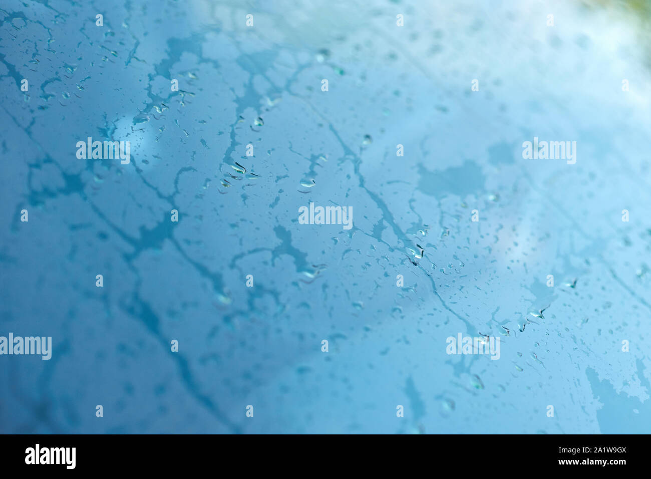 Rain drops on car window, abstract background Stock Photo - Alamy