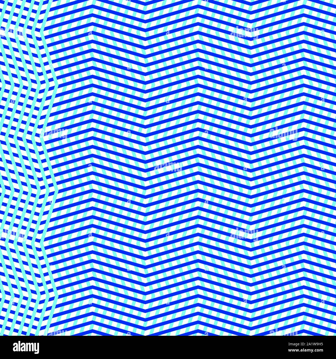 Blue jagged lines vector vectors hi-res stock photography and images ...