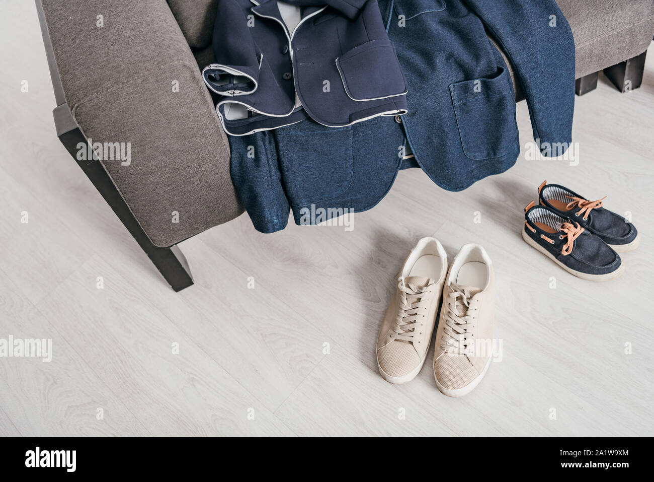 Shoes on floor hi-res stock photography and images - Alamy