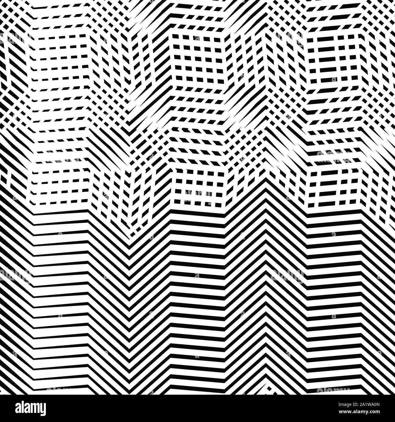 Abstract geometric mesh, grid pattern of interweaved, interlocking ...