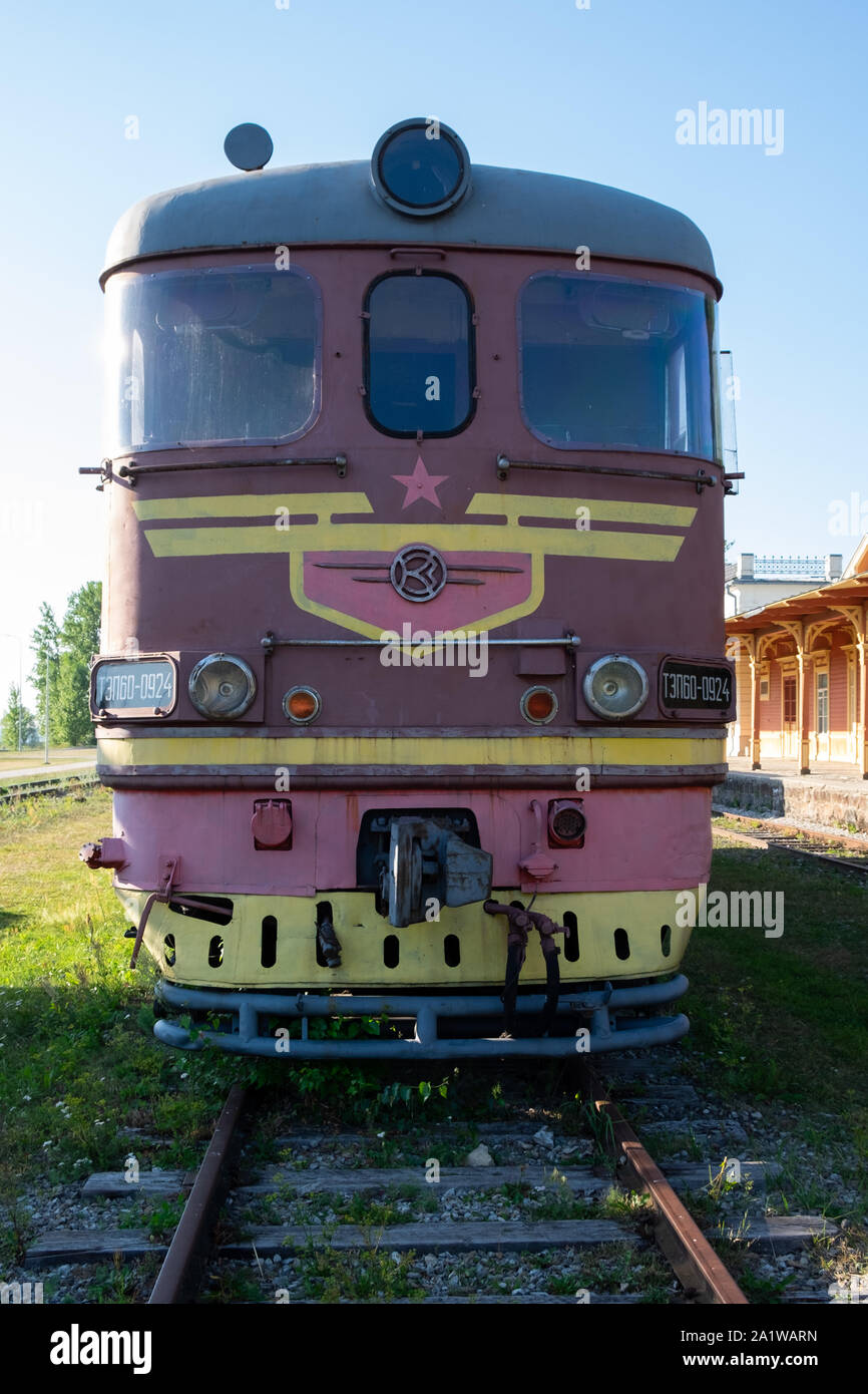Soviet locomotive hi-res stock photography and images - Alamy