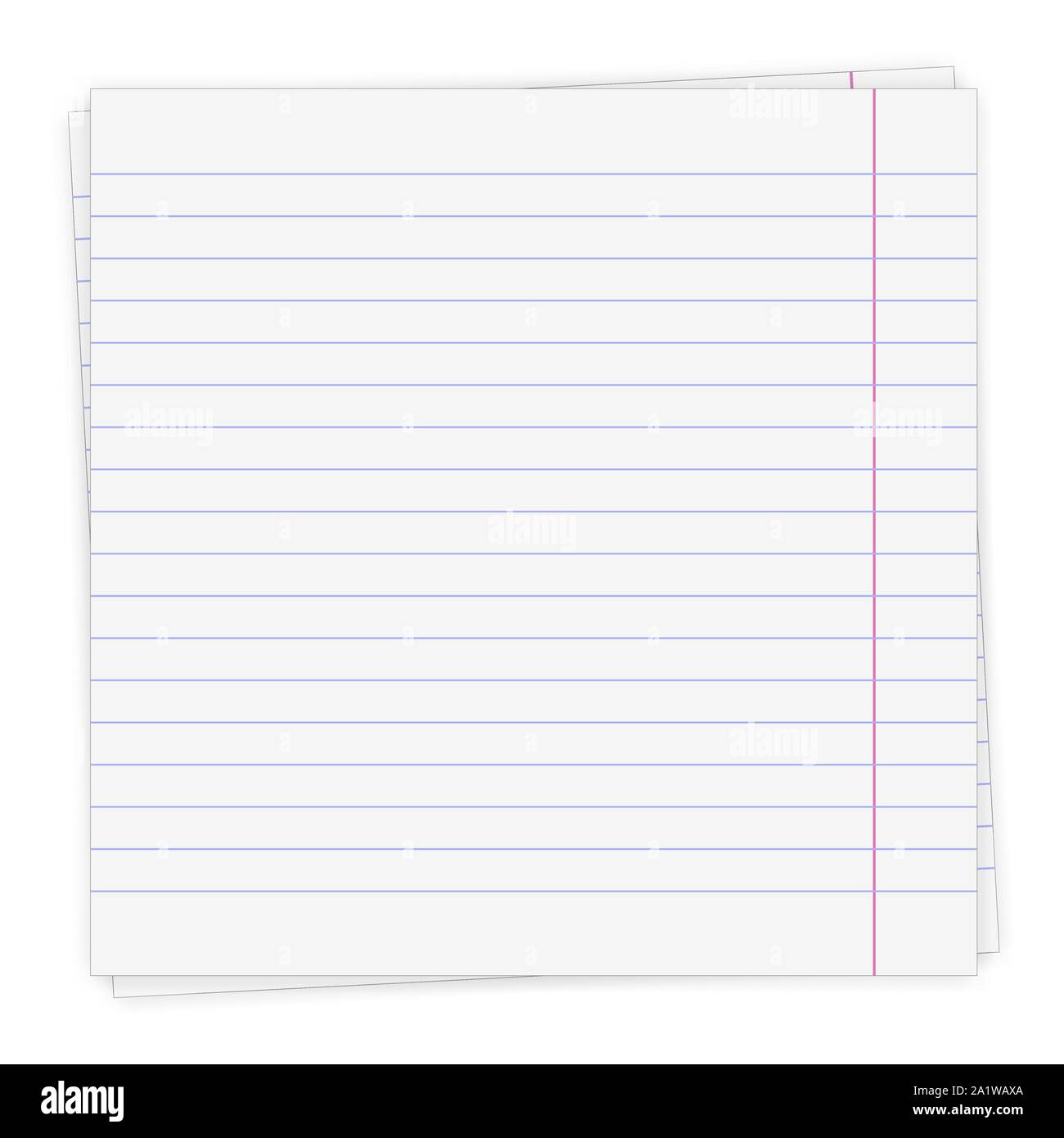 Lined Notebook Paper Texture