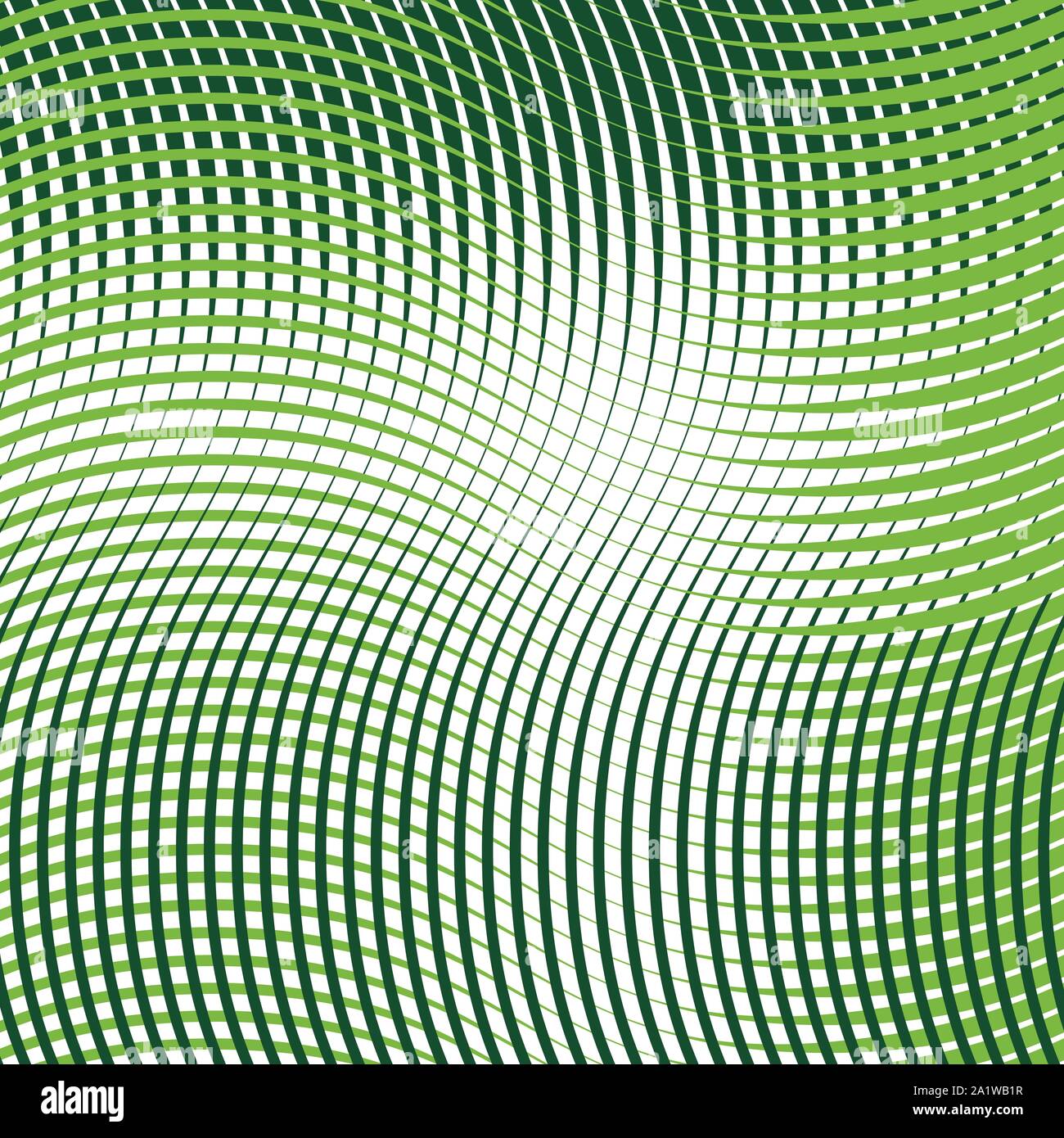 Intersected, interweaved irregular lines, stripes green grid pattern ...