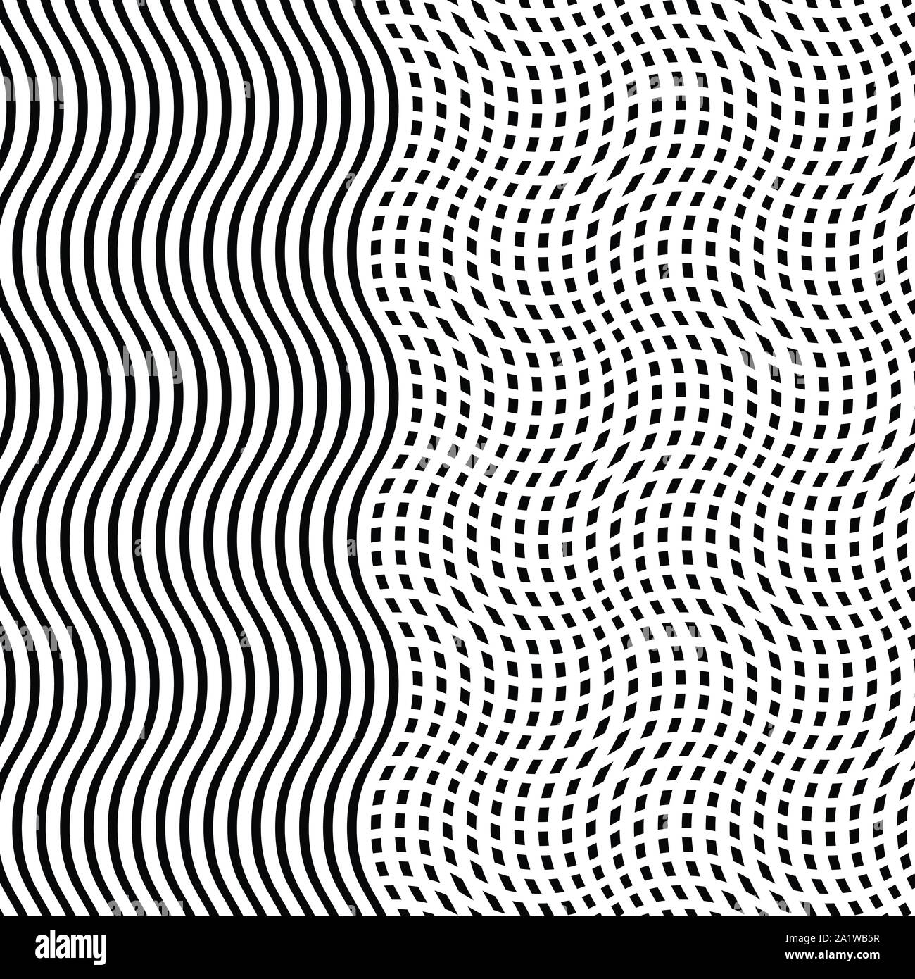 Interlace, interlocking lines. Curve, flex intersecting lines grid ...