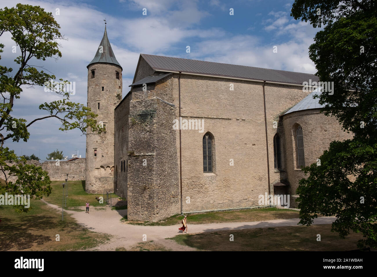 Medieval episcopal castle in Haapsalu, Hapsal, County Laanemae,Estonia ...