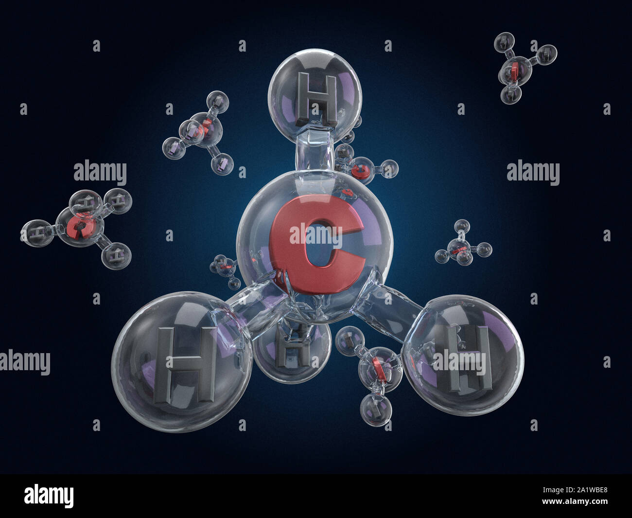 Atomic structure glass hi-res stock photography and images - Alamy