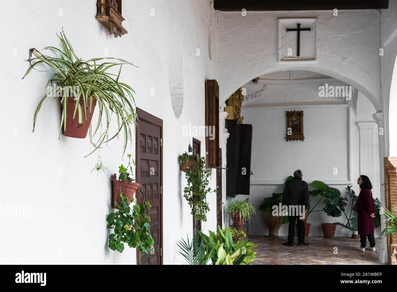 Carmona, Spain. Inside the Convento de Santa Clara (Convent of St ...