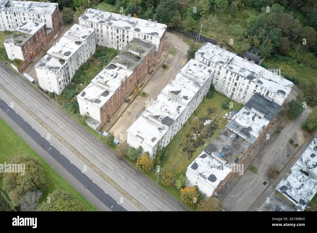 Glasgow poverty slums hi-res stock photography and images - Alamy