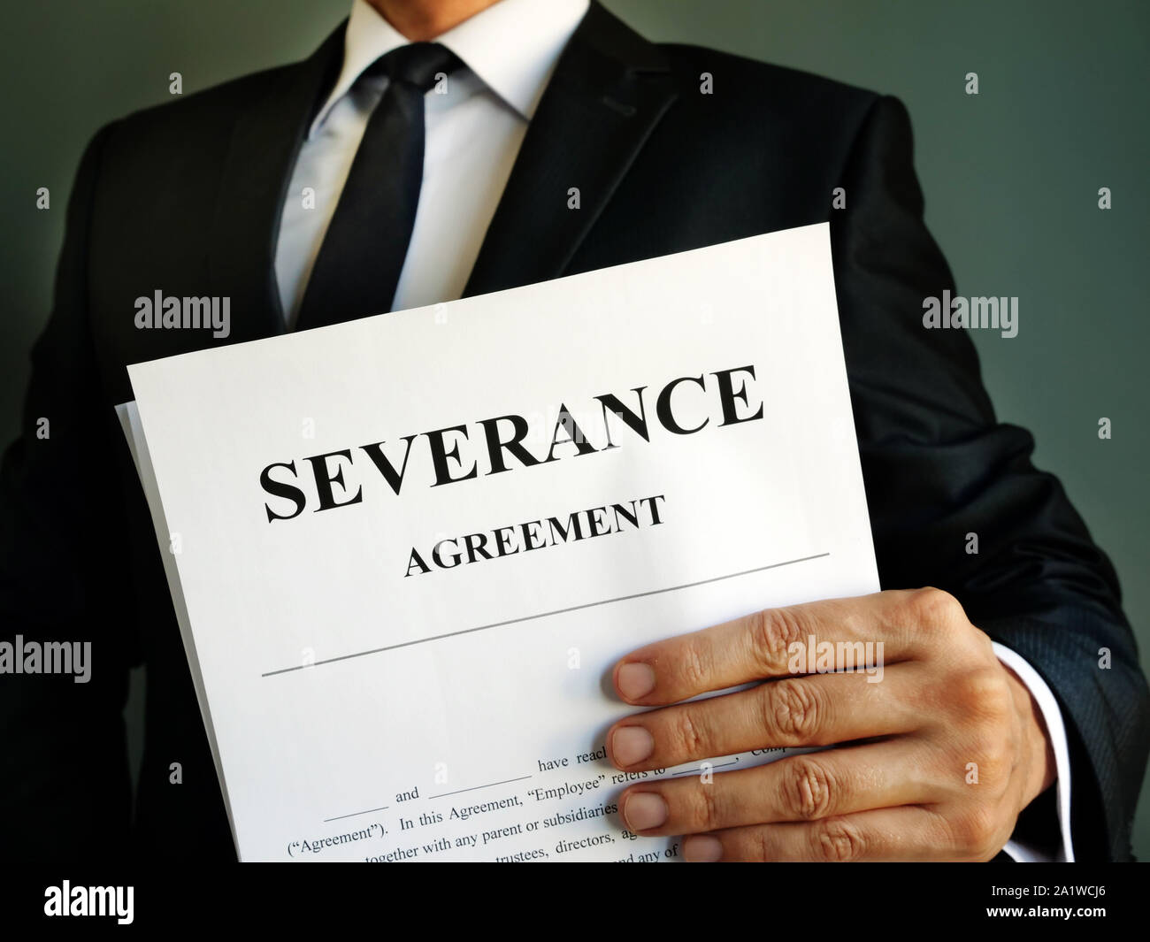 Severance hi-res stock photography and images - Alamy