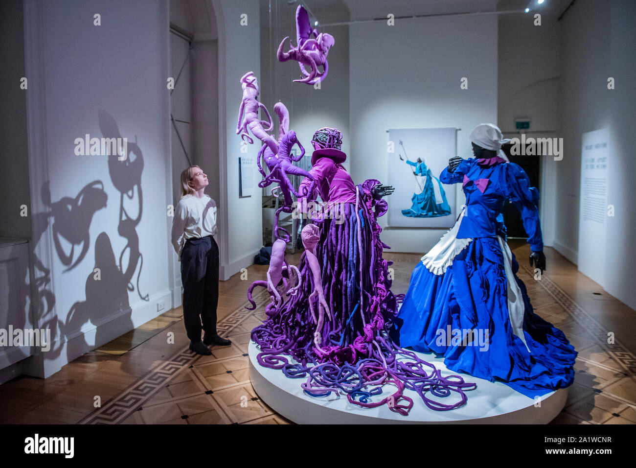 Mary sibande came apart at the seams hi-res stock photography and ...