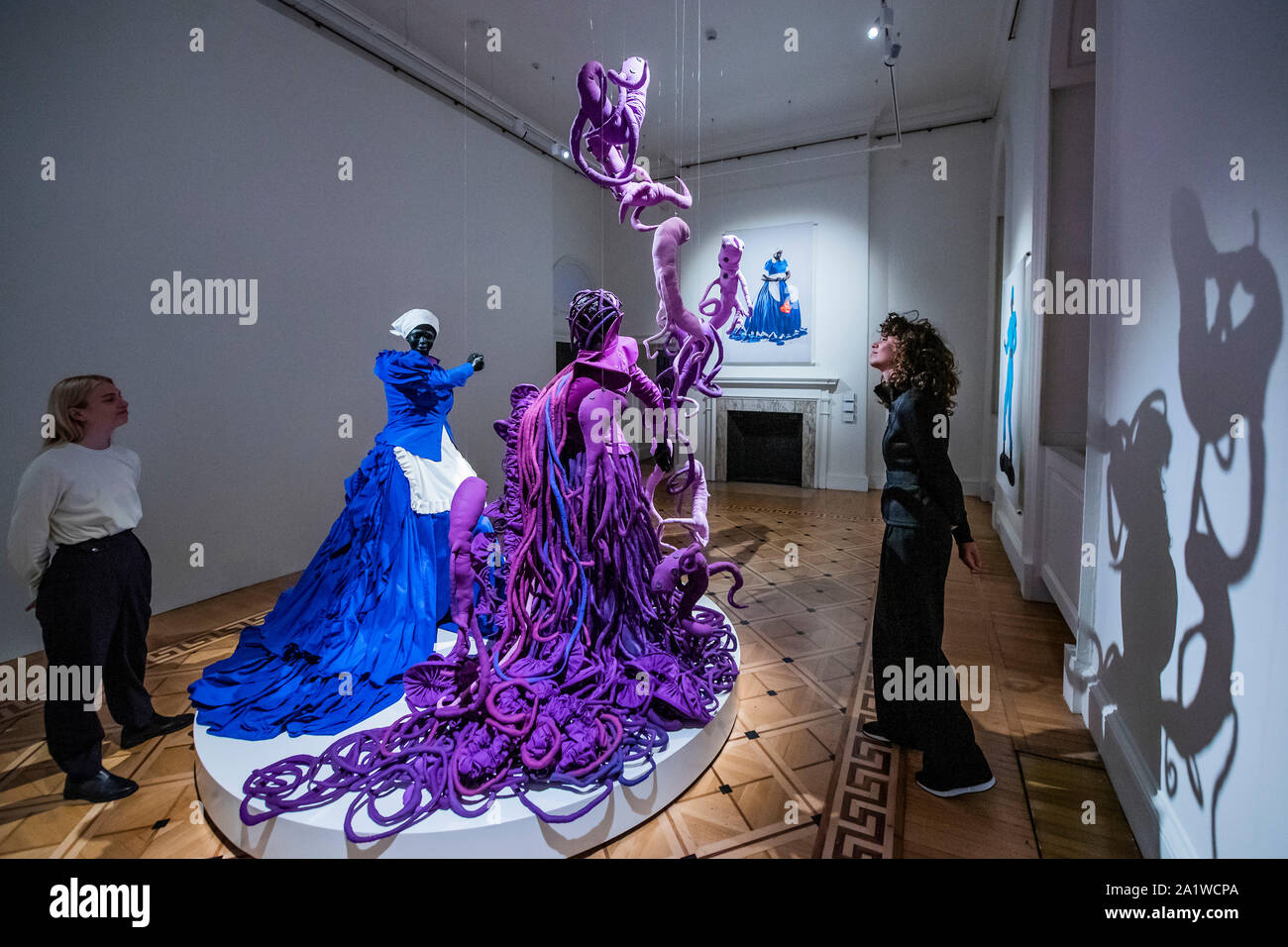 Mary sibande came apart at the seams hi-res stock photography and ...