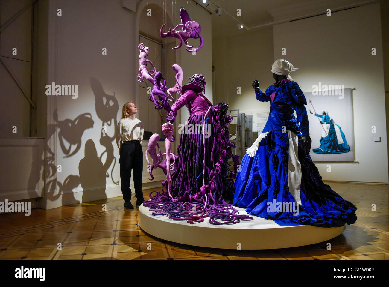 Mary sibande came apart at the seams hi-res stock photography and ...