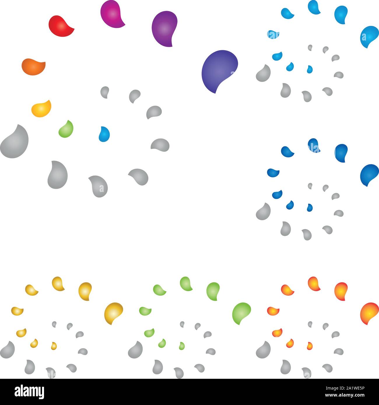Spiral of drops, colored, logo Stock Vector Image & Art - Alamy