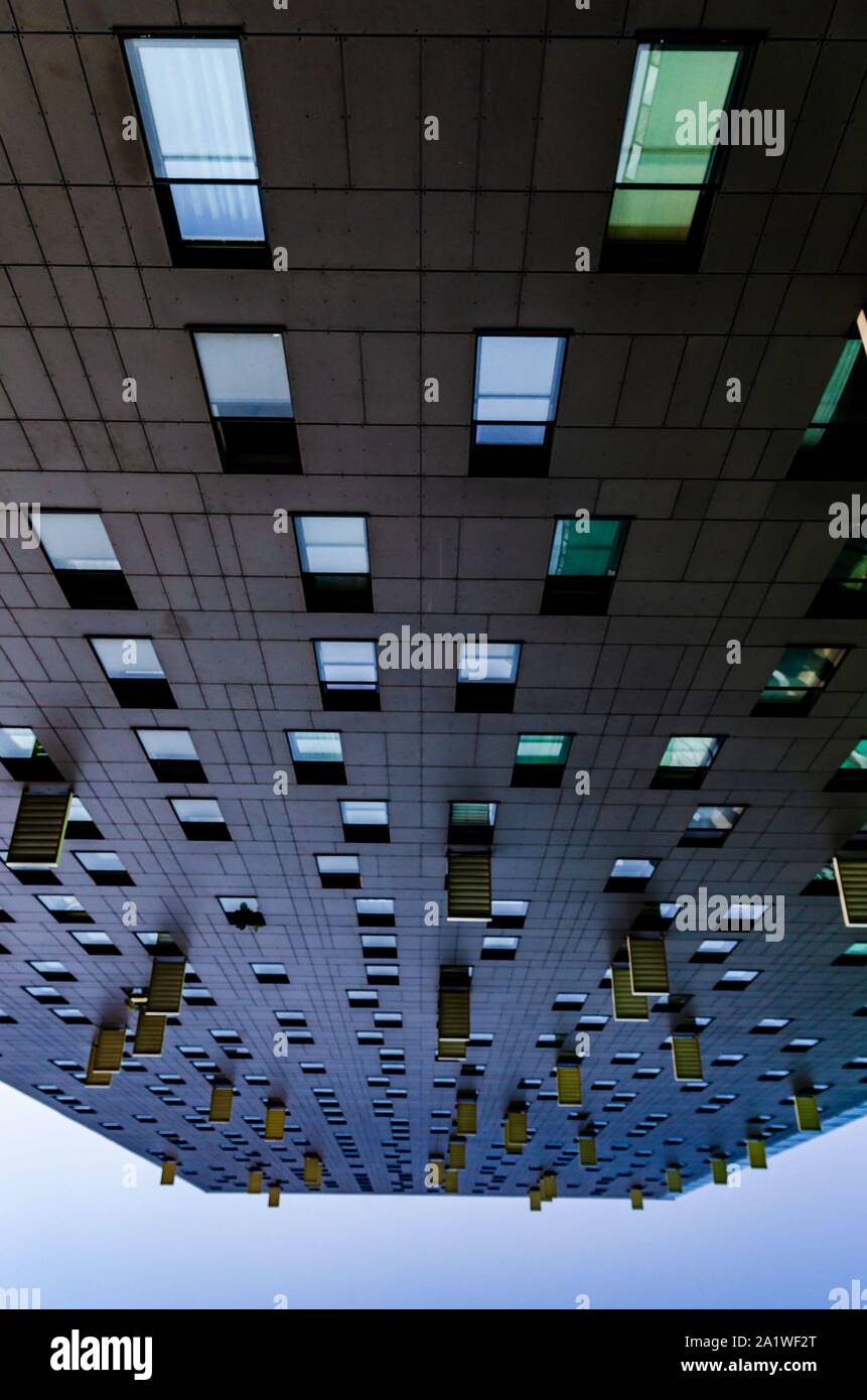 Modern architecture buildings in Vienna Austria Europe metal glass and ...