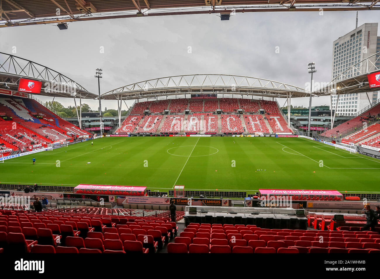 Utrecht, Netherlands. 29th Sep, 2019. UTRECHT, 29-09-2019, Stadion ...