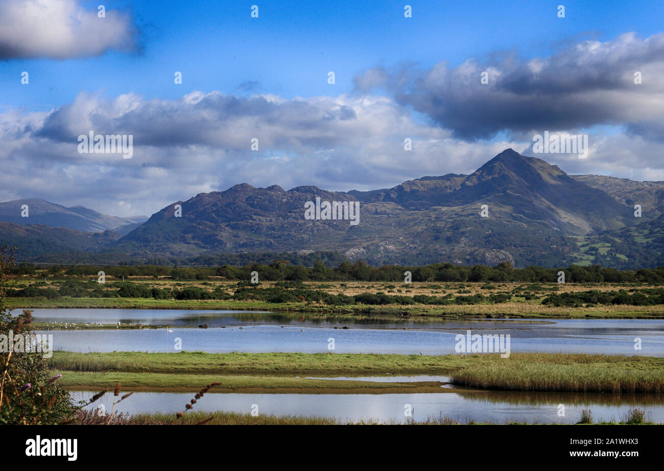 Prenteg Welsh Highland Railway Scene Stock Photo - Alamy