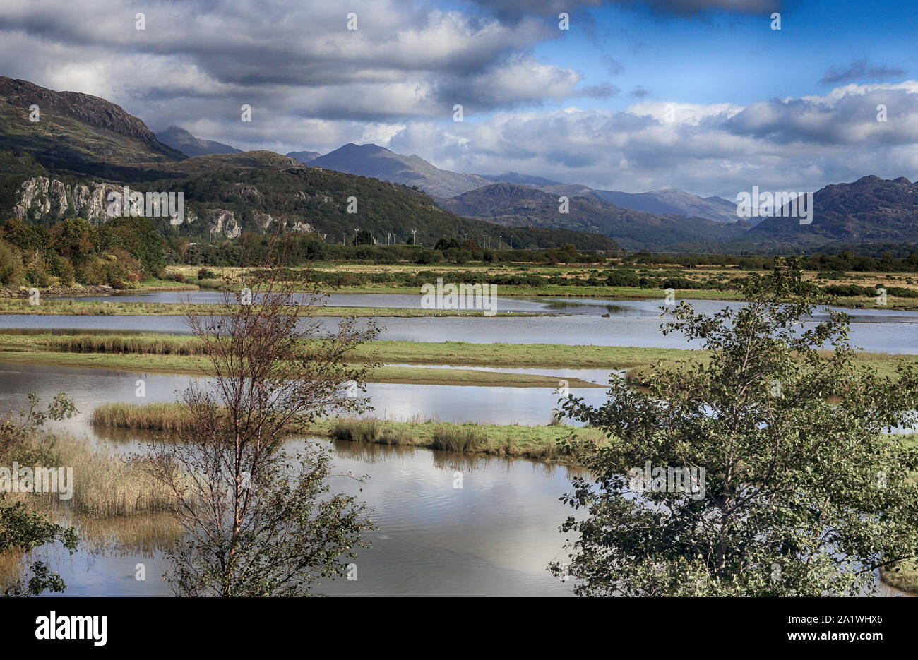 Welsh Highland Railway Scene Stock Photo - Alamy
