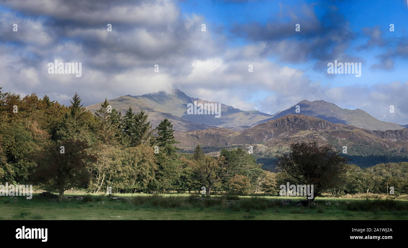 Prenteg Welsh Highland Railway Scene Stock Photo - Alamy