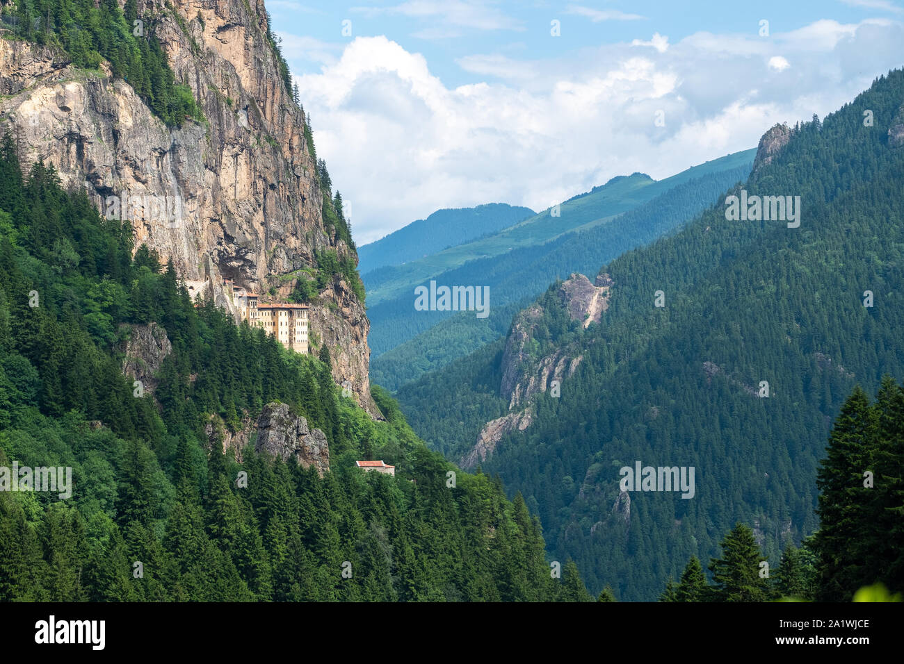 Sumela monastery at Trabzon, in Turkey Stock Photo - Alamy