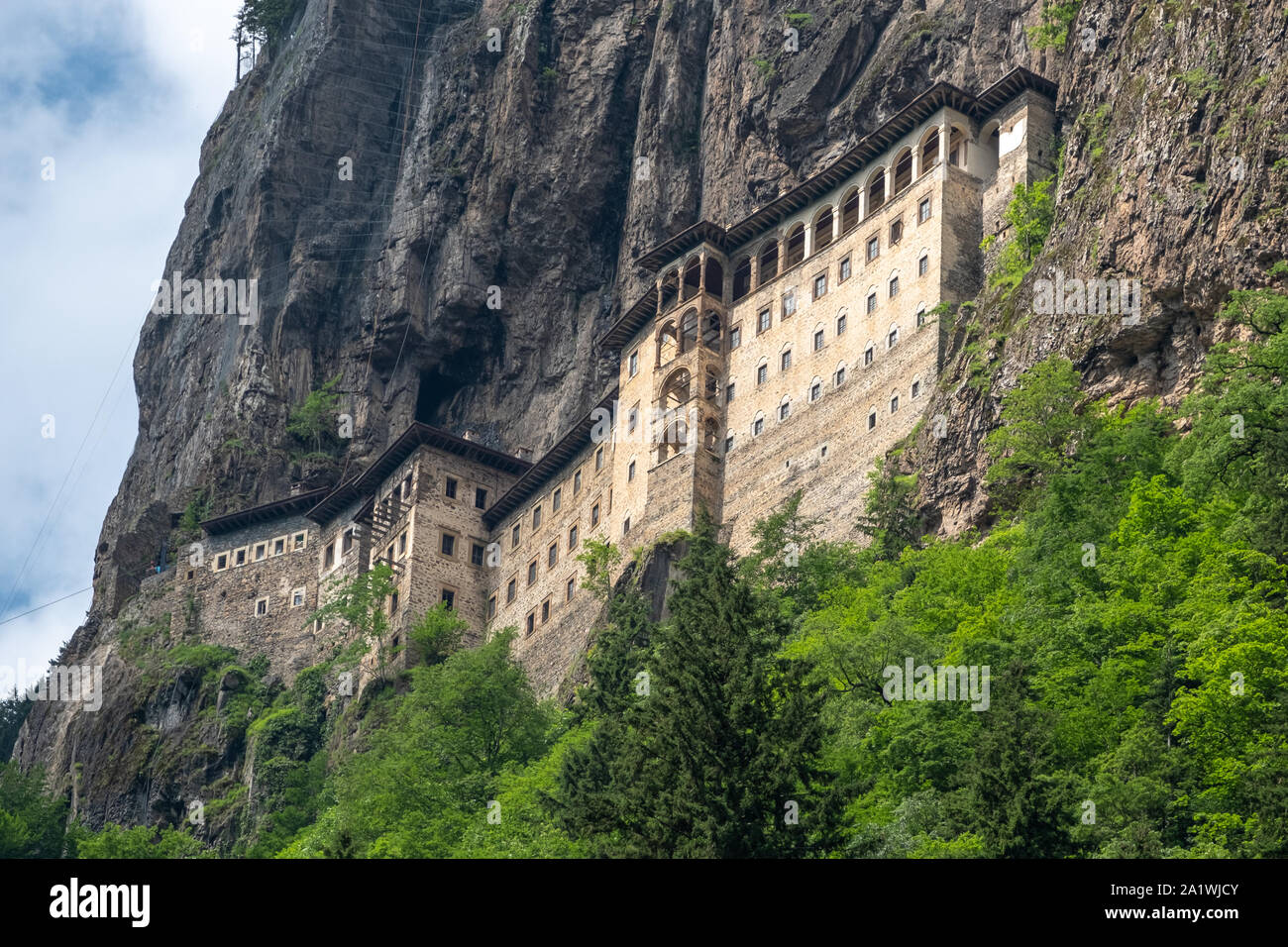 Sumela monastery at Trabzon, in Turkey Stock Photo - Alamy