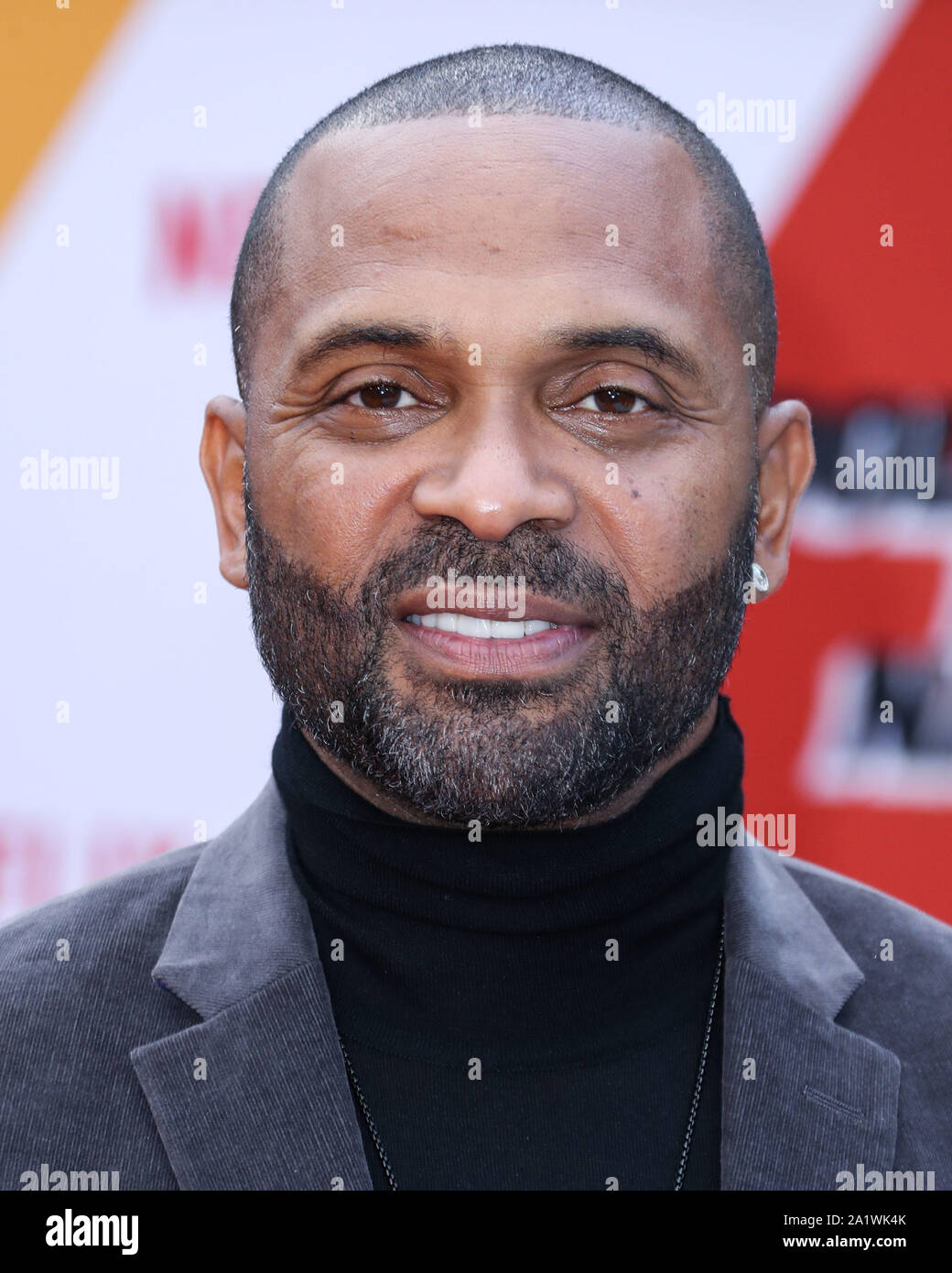 WESTWOOD, LOS ANGELES, CALIFORNIA, USA - SEPTEMBER 28: Comedian Mike ...